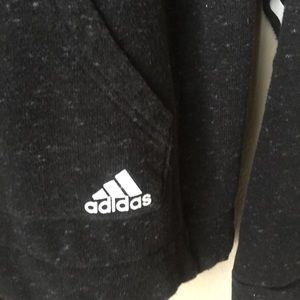 adidas | Tops | Adidas Graphite Hoodie | Poshmark